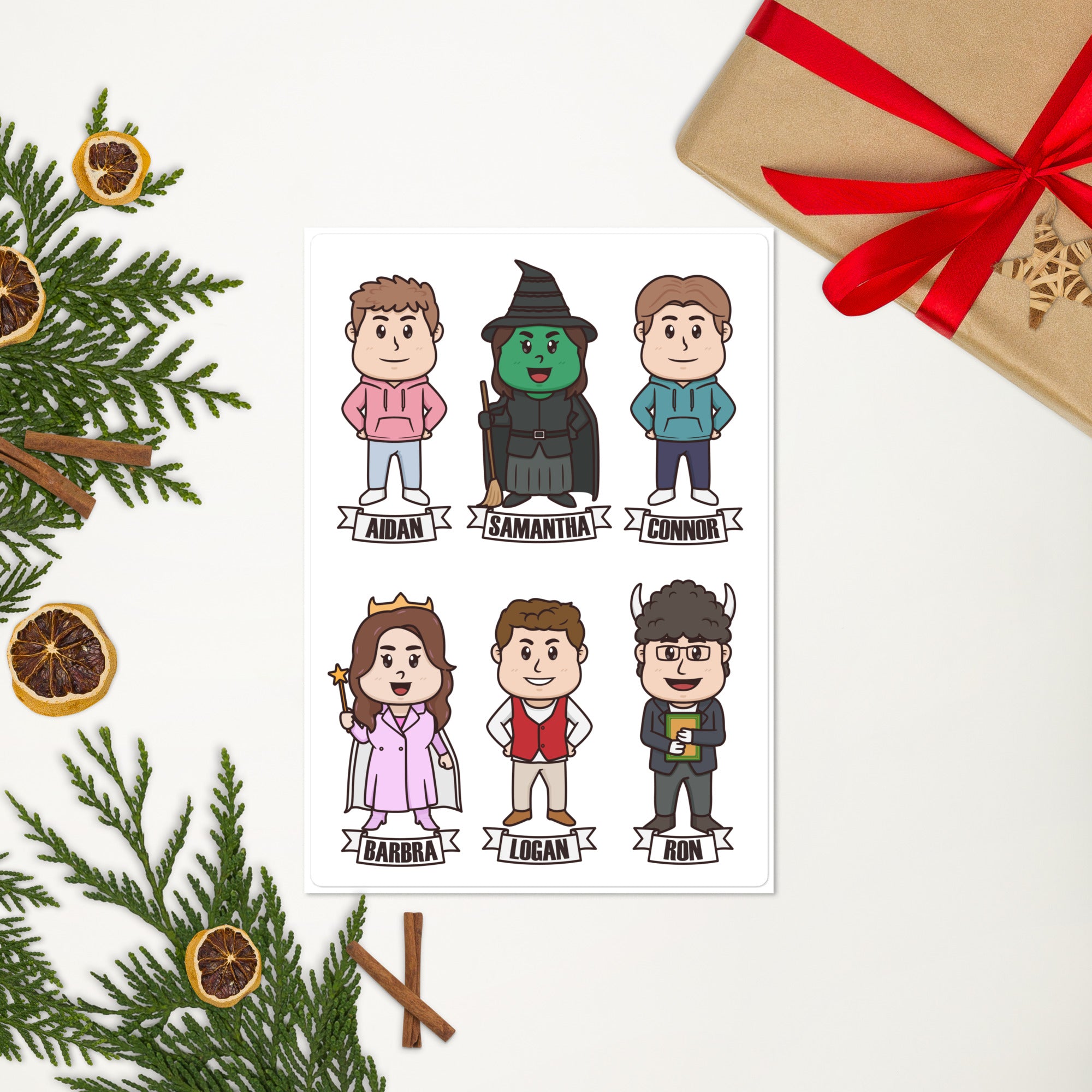 WICKED THEMED SHARPE FAMILY SINGERS STICKERS – Sharpe Family Singers